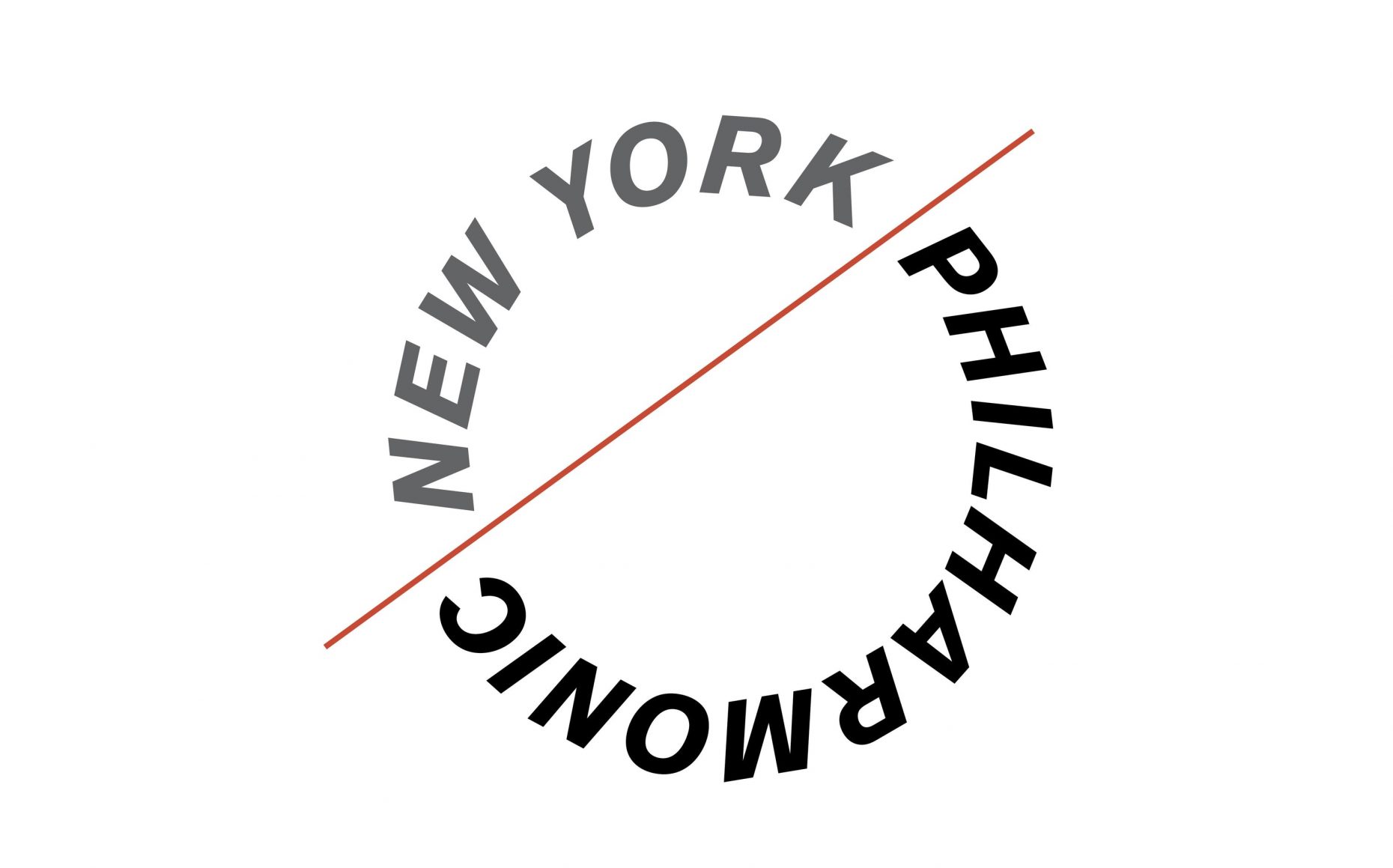 New York Philharmonic logo, by Paula Scher | Logo Design Love