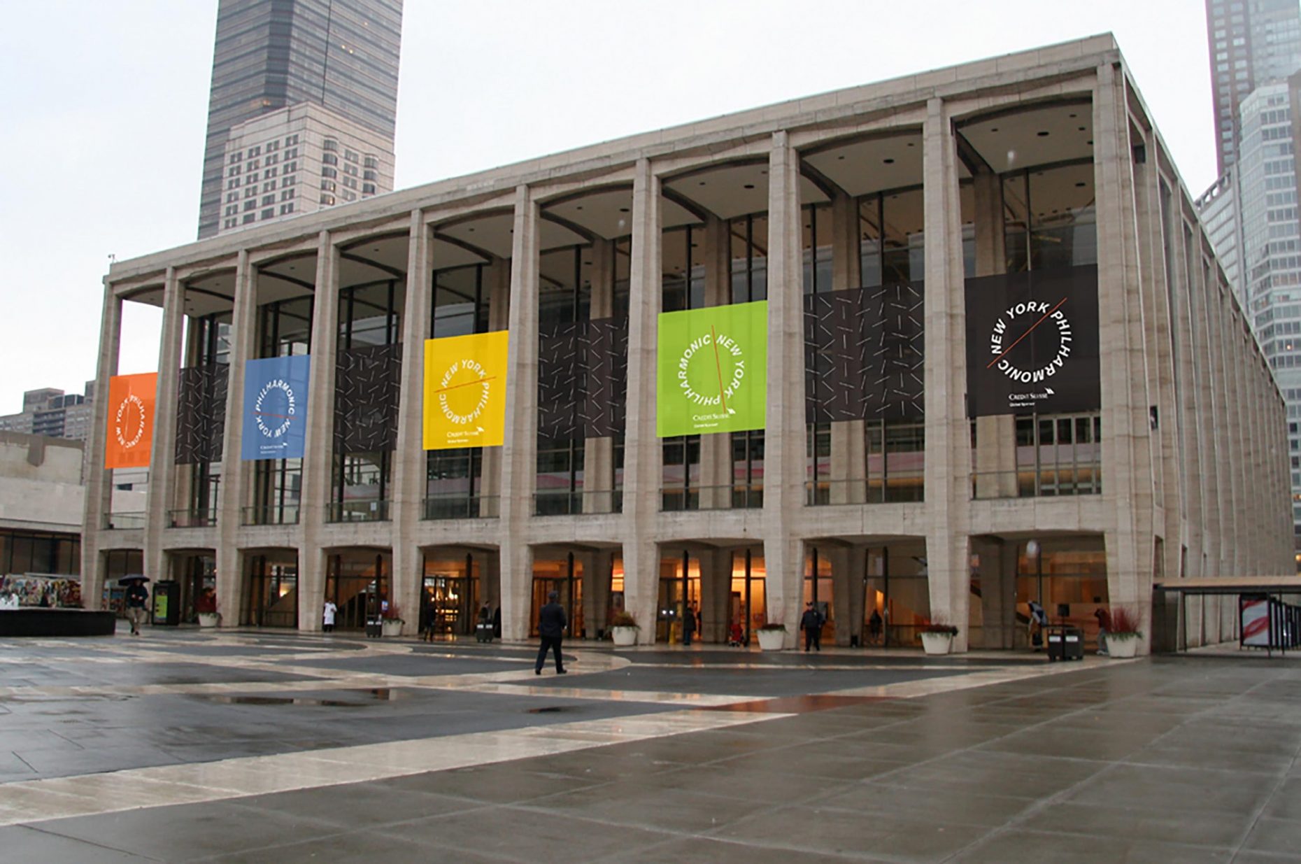 New York Philharmonic logo, by Paula Scher | Logo Design Love