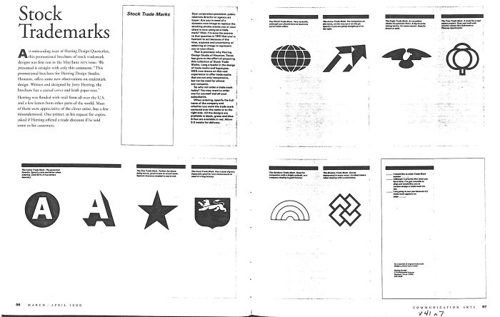 Stock trade marks from 1975 | Logo Design Love