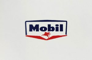 Mobil logo, designed by Tom Geismar, 1964 | Logo Design Love