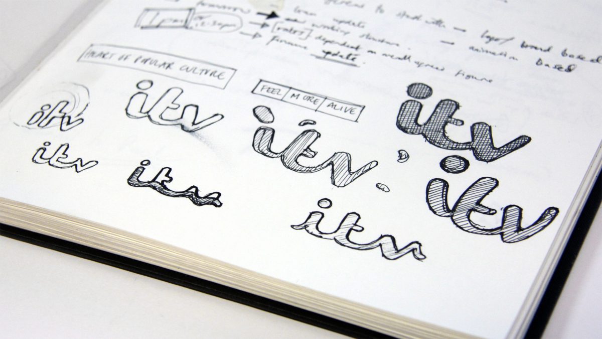 ITV logo creation, by Rudd Studio | Logo Design Love