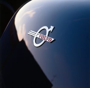 The Volvo logo, the chemical symbol for iron | Logo Design Love