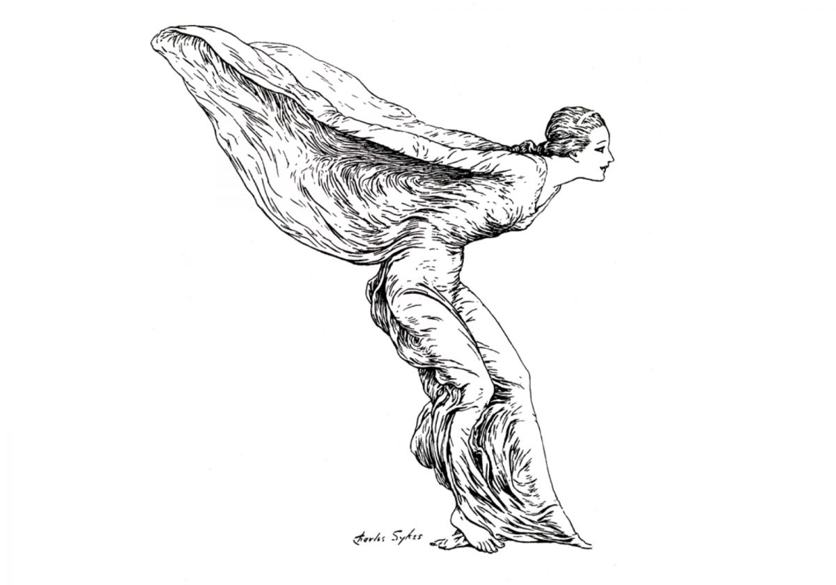 The Rolls-Royce logo, the Spirit of Ecstasy | Logo Design Love