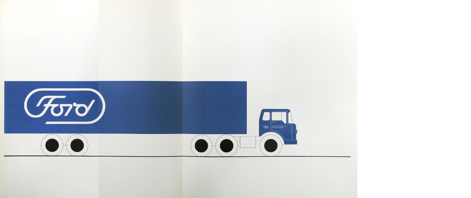 Ford logo presentation book by Paul Rand | Logo Design Love